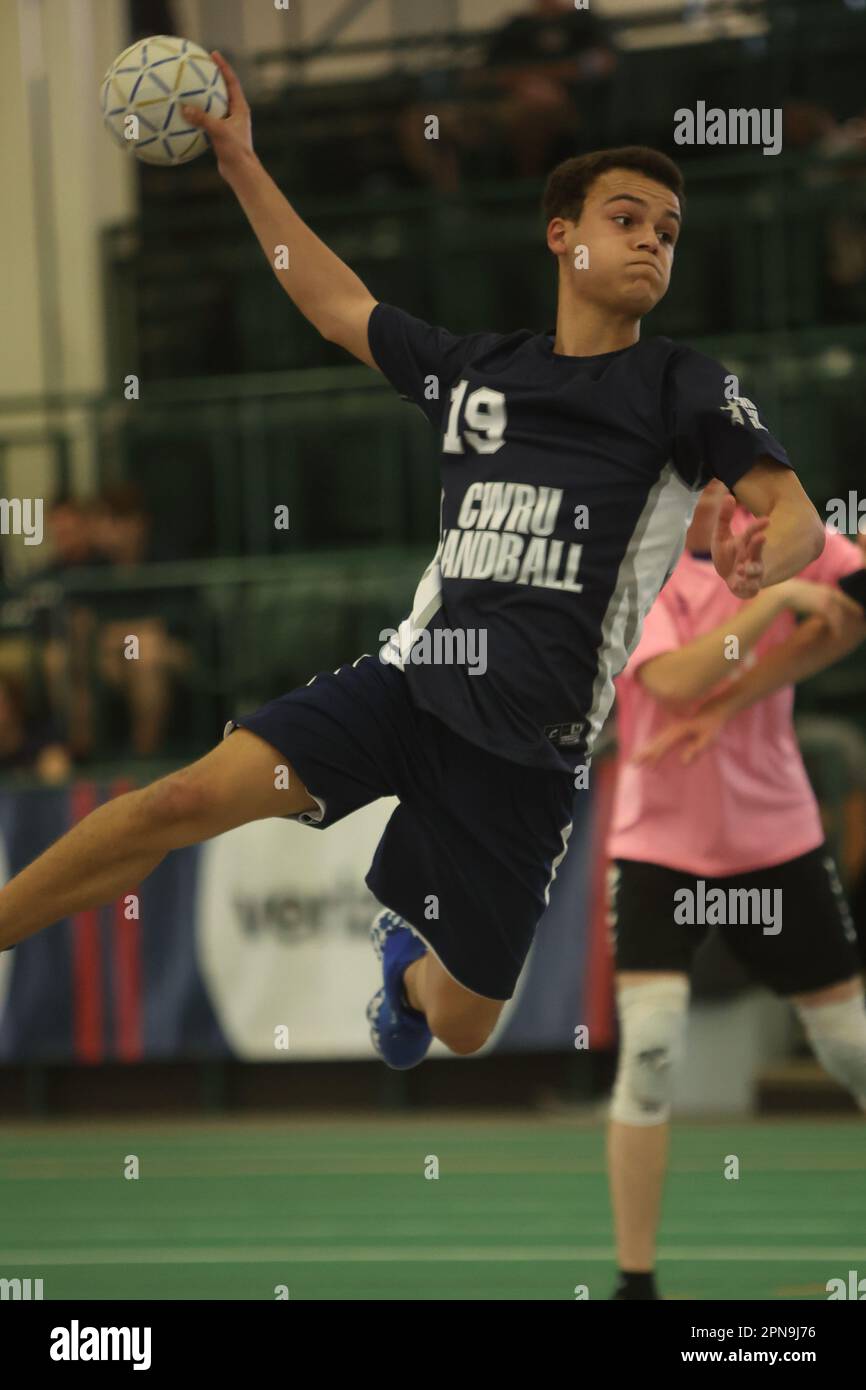 Tiffin, Ohio, USA. 14th Apr, 2023. USA Team Handball, Collegiate ...