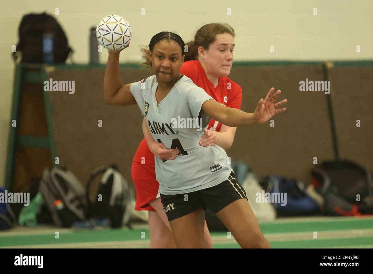 Tiffin, Ohio, USA. 15th Apr, 2023. USA Team Handball, Collegiate ...