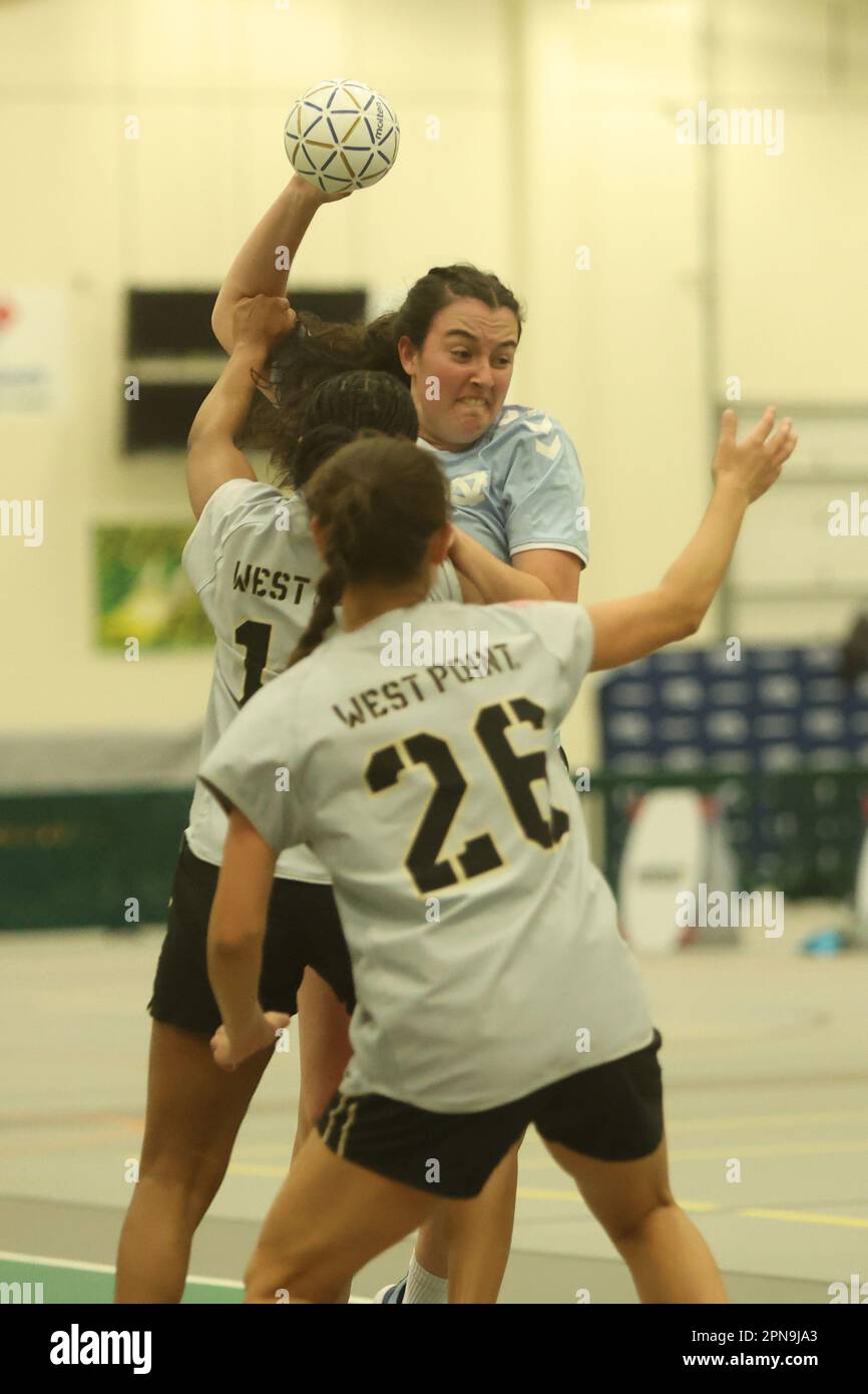 Tiffin, Ohio, USA. 14th Apr, 2023. USA Team Handball, Collegiate ...