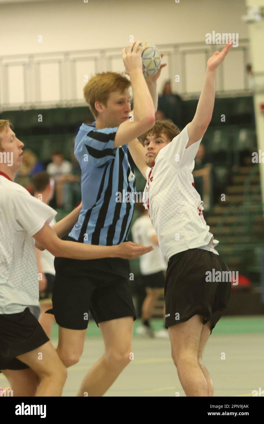 Tiffin, Ohio, USA. 15th Apr, 2023. USA Team Handball, Collegiate ...