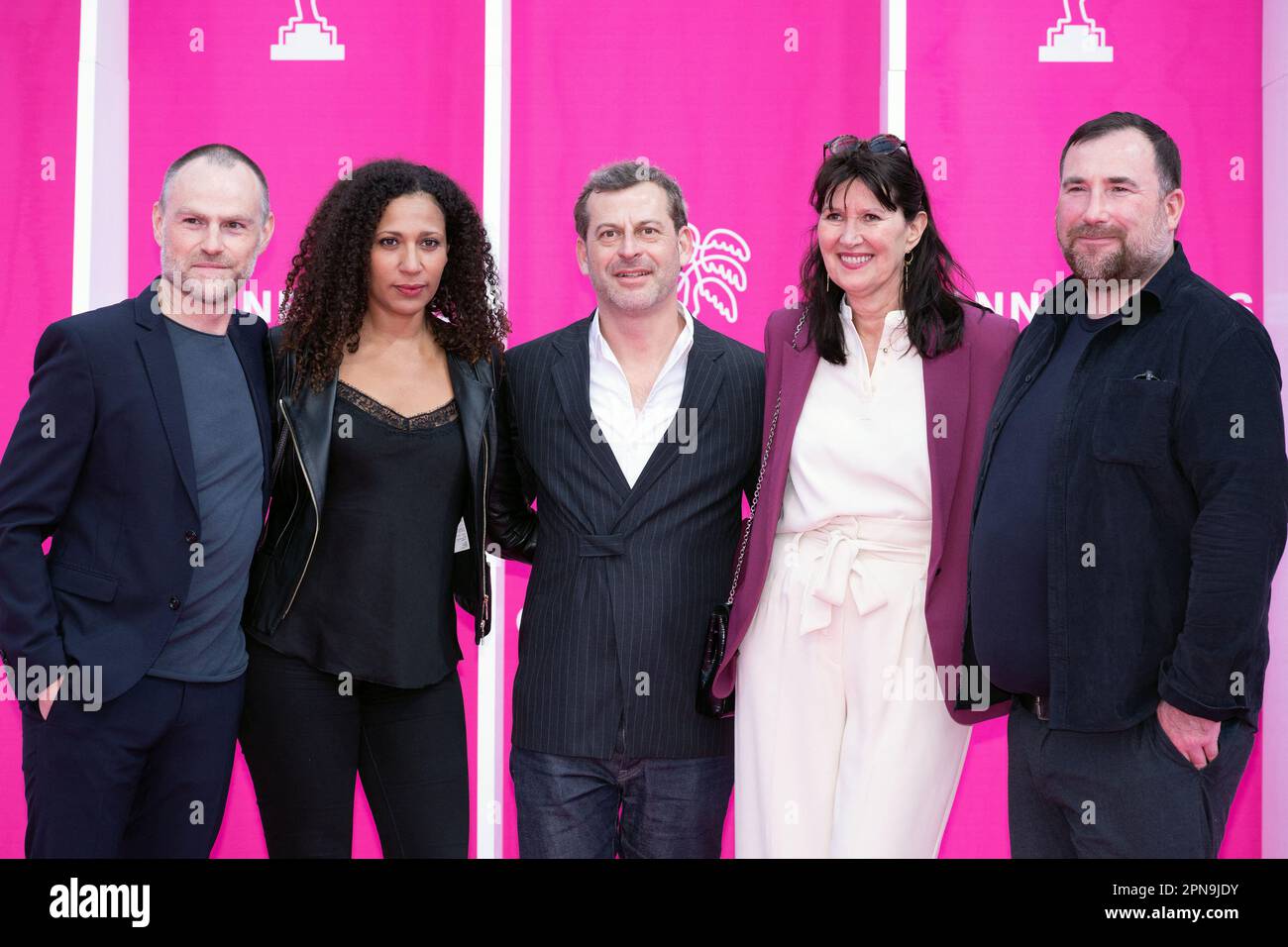 Cannes, France. 17th Apr, 2023. Camille Bovier-Lapierre, Imen Ghouali ...