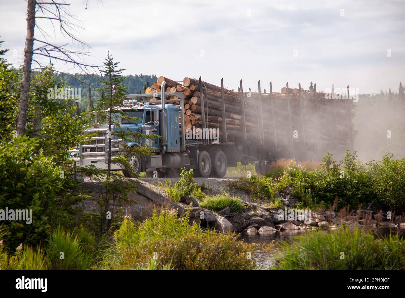 Logging truck usa hi-res stock photography and images - Alamy
