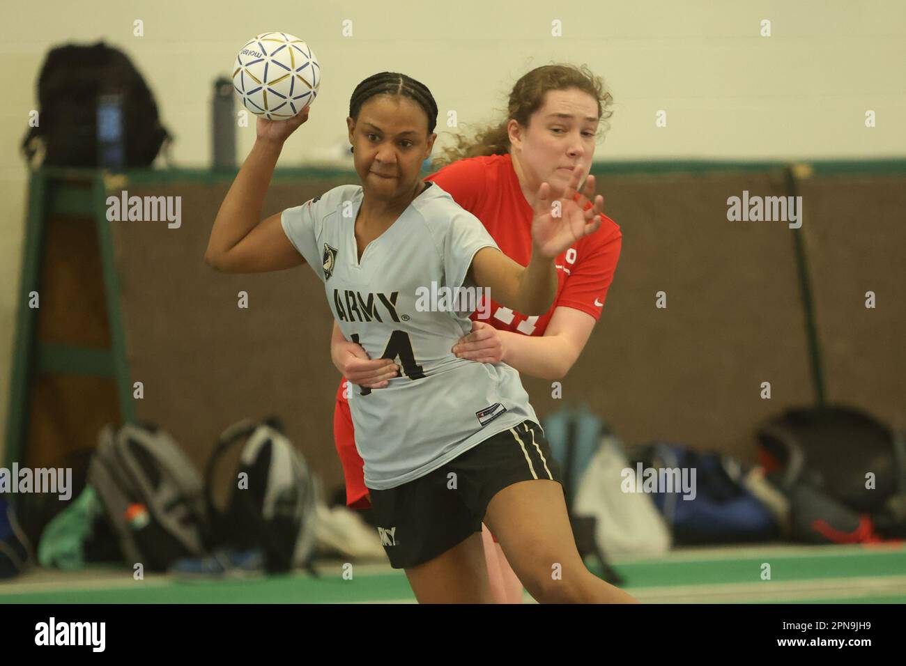 Tiffin, Ohio, USA. 15th Apr, 2023. USA Team Handball, Collegiate ...