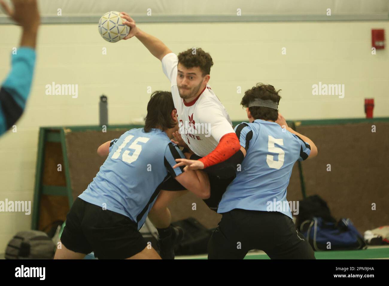 Tiffin, Ohio, USA. 15th Apr, 2023. USA Team Handball, Collegiate ...