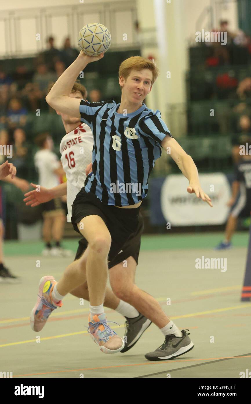 Tiffin, Ohio, USA. 15th Apr, 2023. USA Team Handball, Collegiate ...