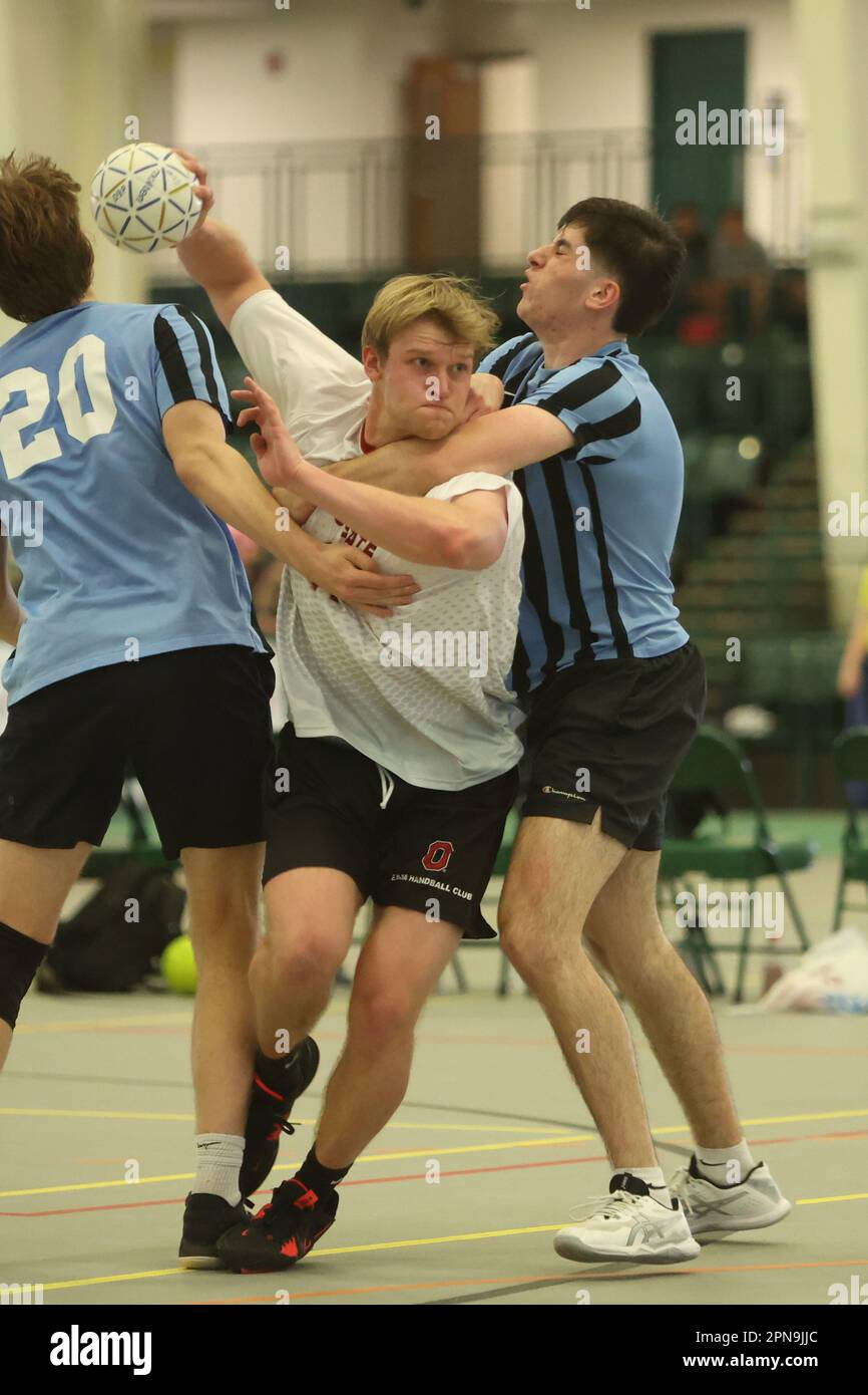 Tiffin, Ohio, USA. 15th Apr, 2023. USA Team Handball, Collegiate ...