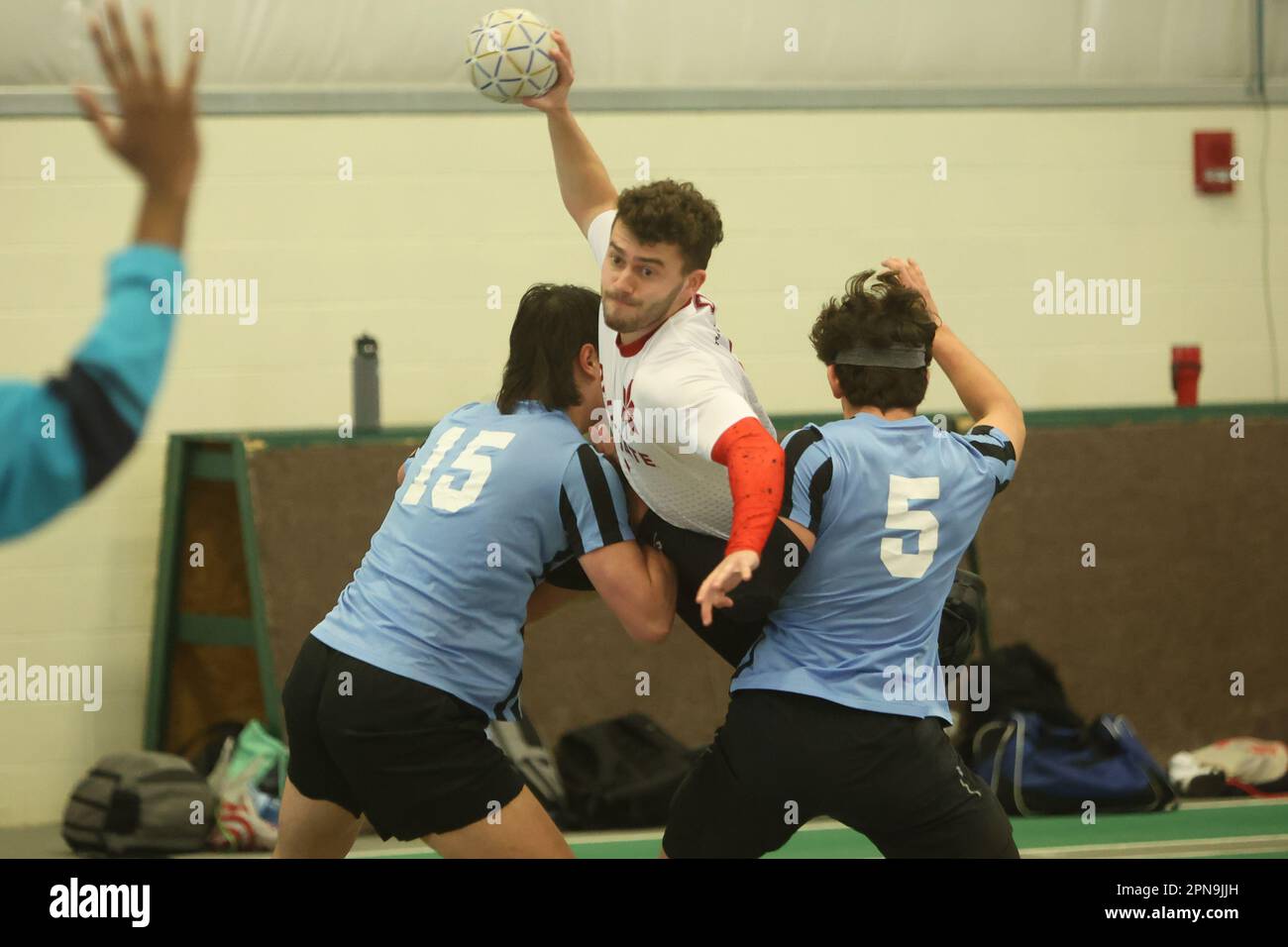 Tiffin, Ohio, USA. 15th Apr, 2023. USA Team Handball, Collegiate ...