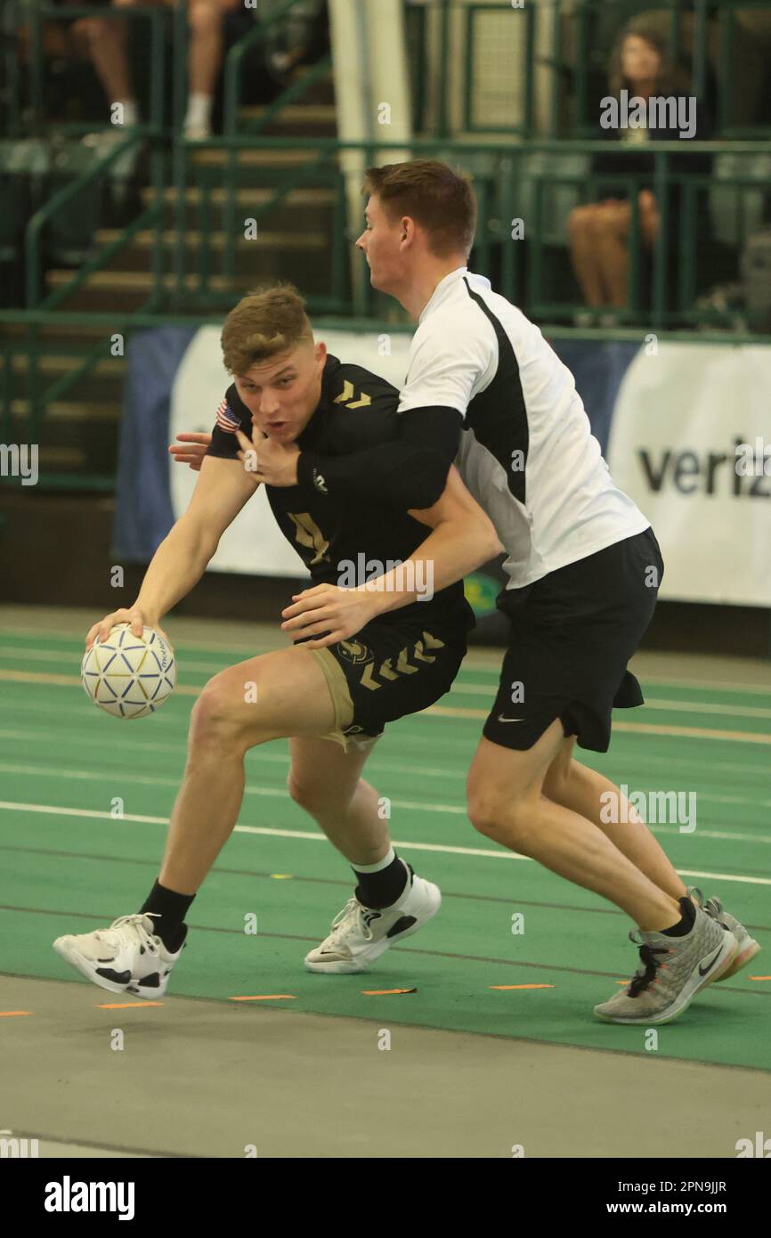 Tiffin, Ohio, USA. 15th Apr, 2023. USA Team Handball, Collegiate ...