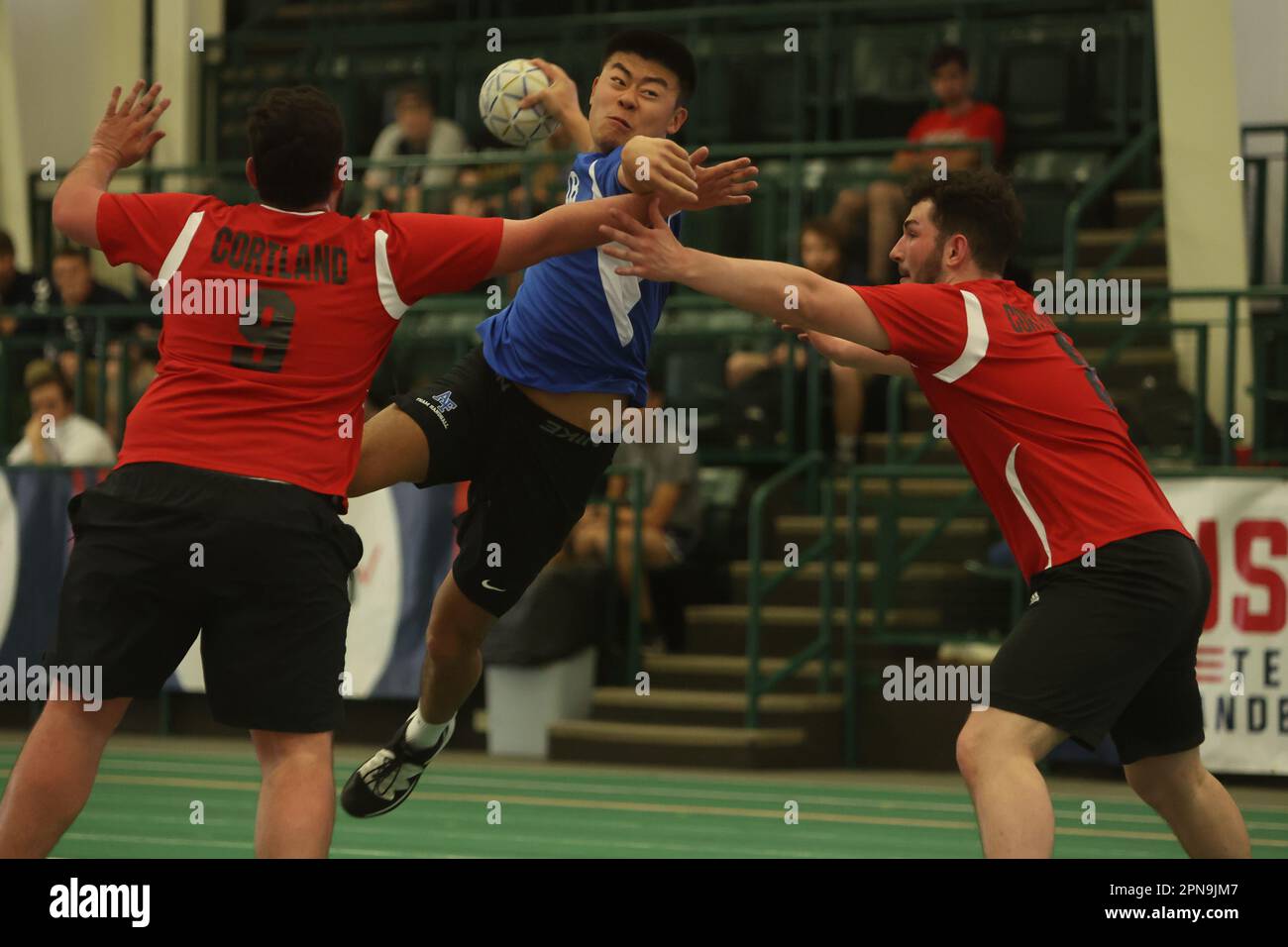 Tiffin, Ohio, USA. 14th Apr, 2023. USA Team Handball, Collegiate ...