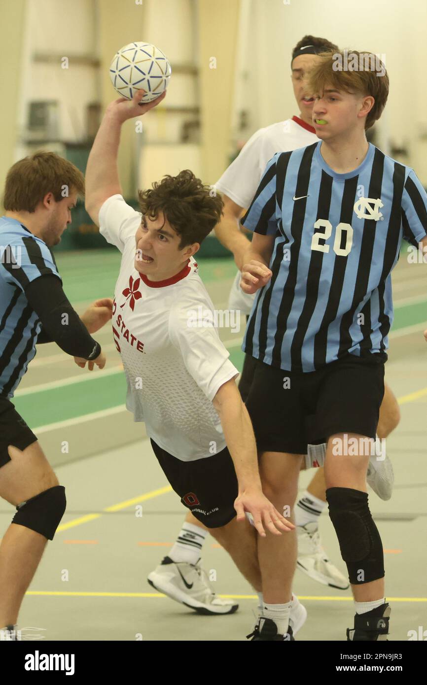 Tiffin, Ohio, USA. 15th Apr, 2023. USA Team Handball, Collegiate ...