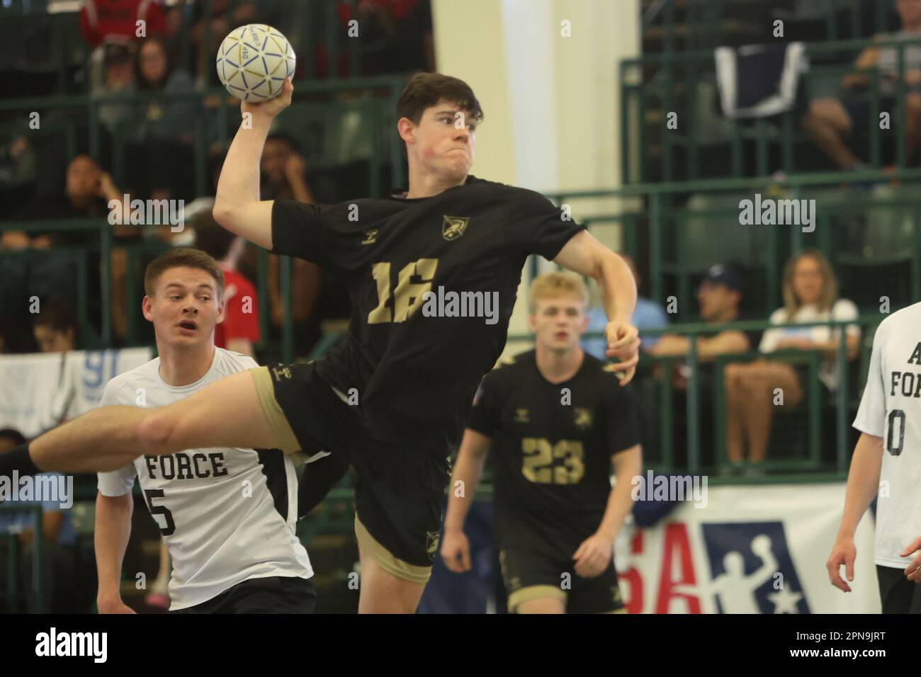 Tiffin, Ohio, USA. 15th Apr, 2023. USA Team Handball, Collegiate ...