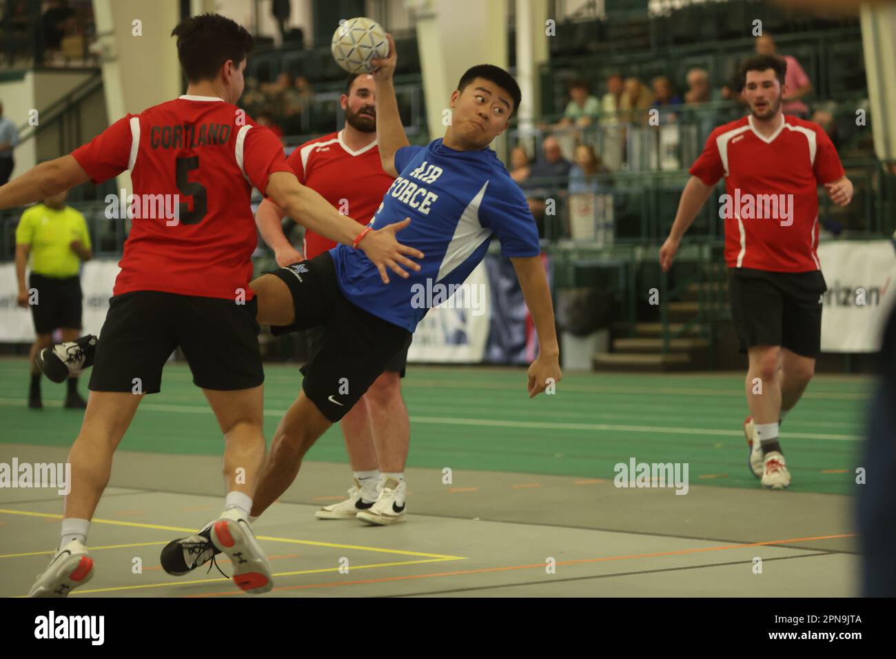 Tiffin, Ohio, USA. 14th Apr, 2023. USA Team Handball, Collegiate ...