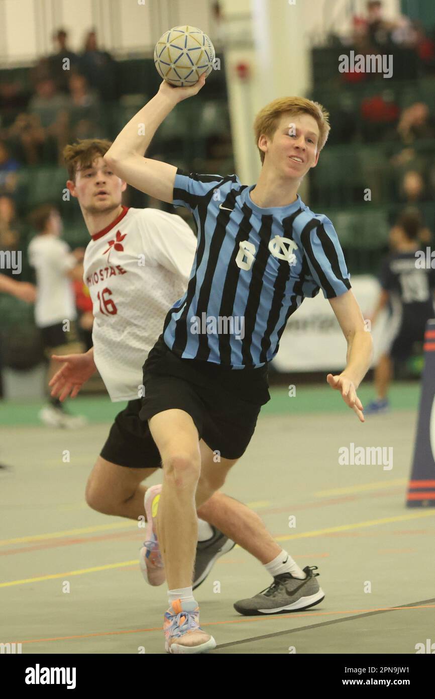 Tiffin, Ohio, USA. 15th Apr, 2023. USA Team Handball, Collegiate ...