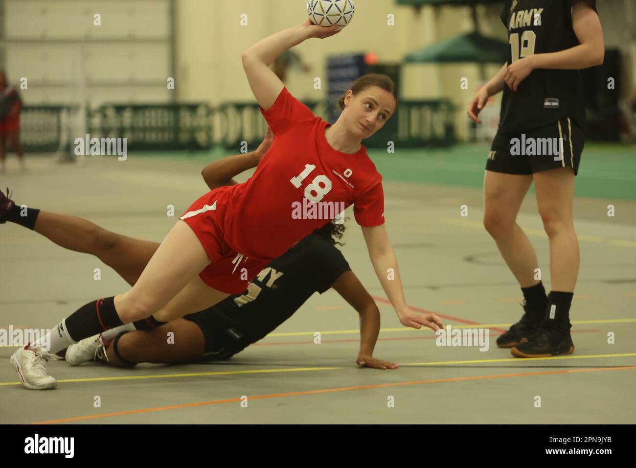 Tiffin, Ohio, USA. 14th Apr, 2023. USA Team Handball, Collegiate ...