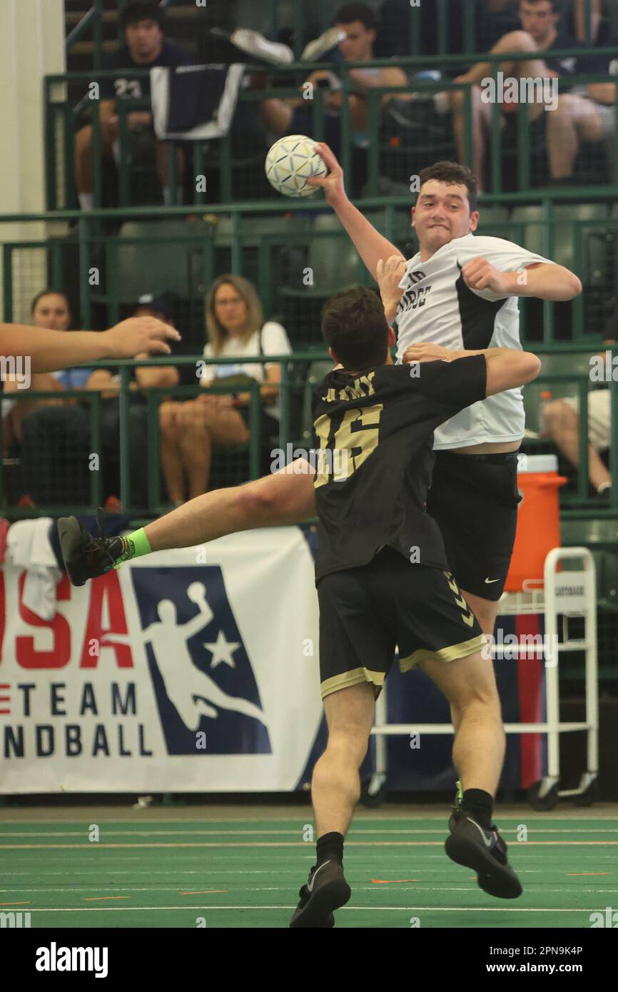 Tiffin, Ohio, USA. 15th Apr, 2023. USA Team Handball, Collegiate ...