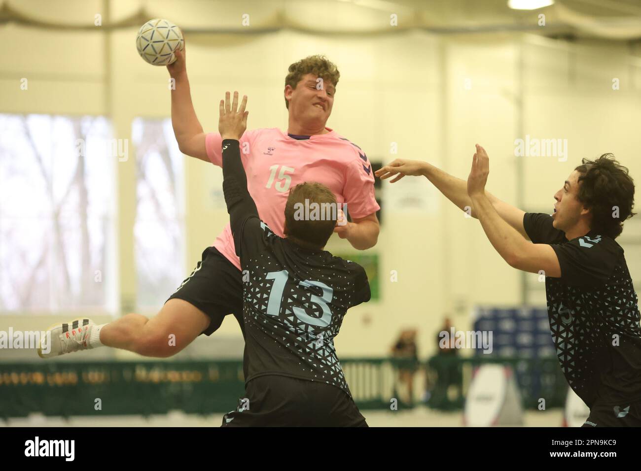 Tiffin, Ohio, USA. 14th Apr, 2023. USA Team Handball, Collegiate ...