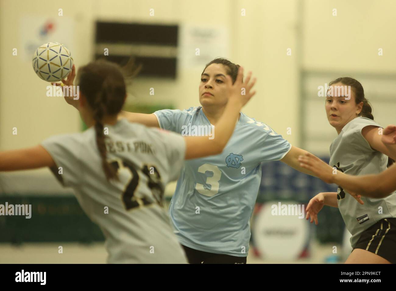 Tiffin, Ohio, USA. 14th Apr, 2023. USA Team Handball, Collegiate ...