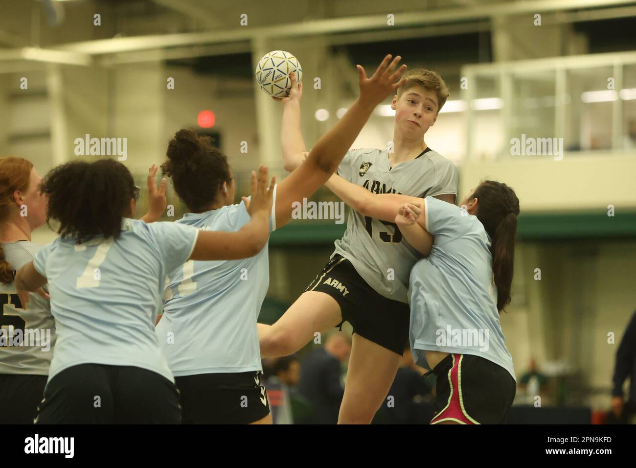 Tiffin, Ohio, USA. 14th Apr, 2023. USA Team Handball, Collegiate ...
