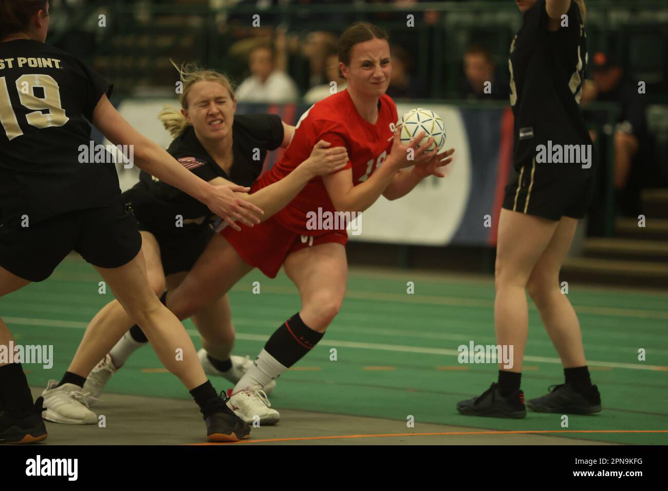 Tiffin, Ohio, USA. 14th Apr, 2023. USA Team Handball, Collegiate ...