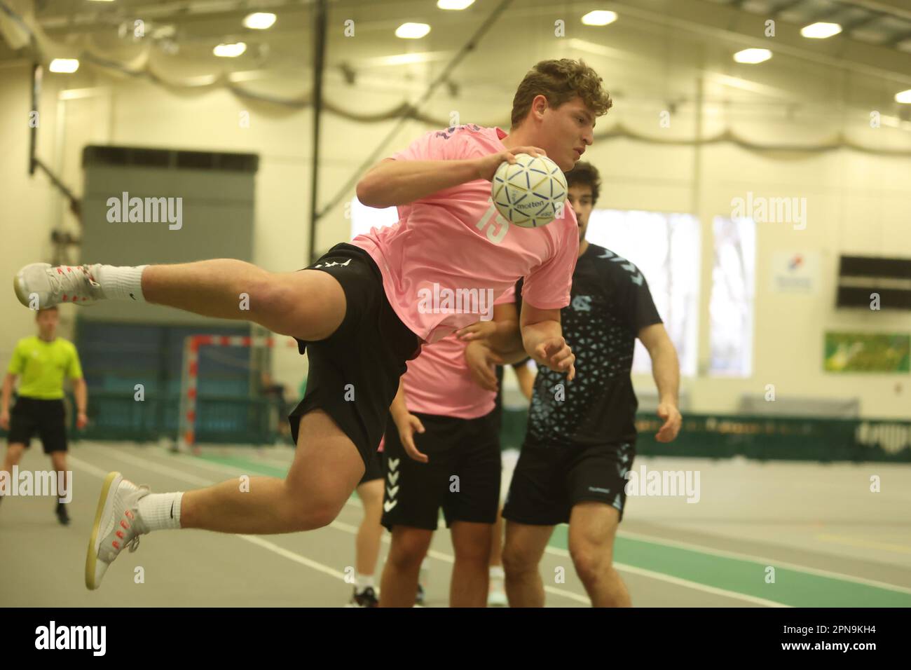 Tiffin, Ohio, USA. 14th Apr, 2023. USA Team Handball, Collegiate ...