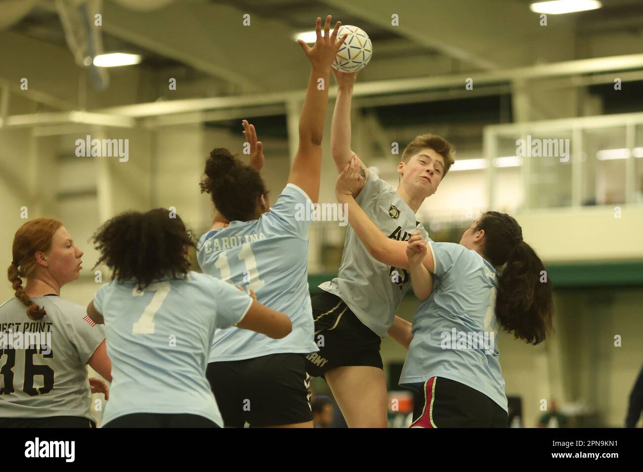 Tiffin, Ohio, USA. 14th Apr, 2023. USA Team Handball, Collegiate ...