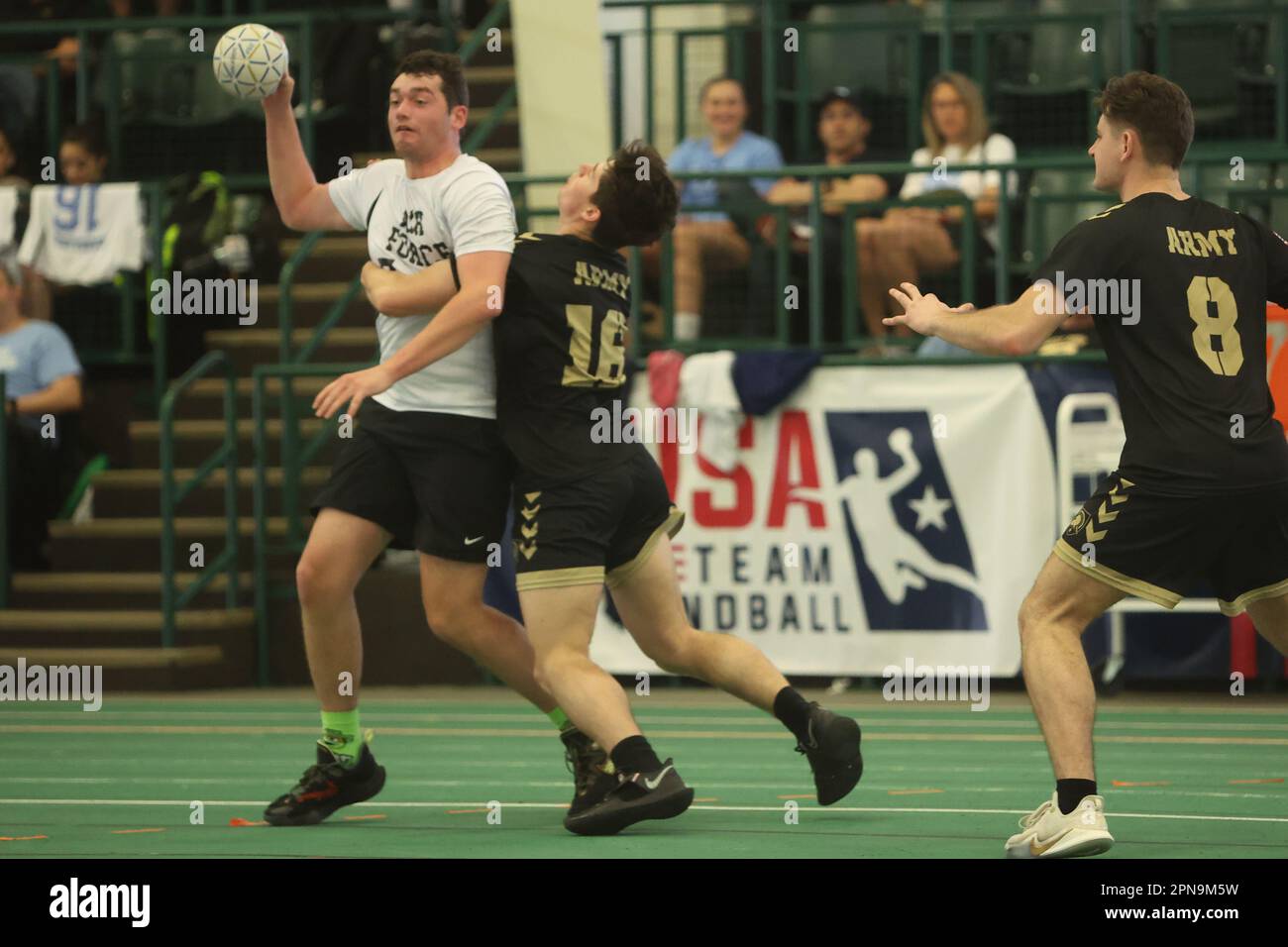Tiffin, Ohio, USA. 15th Apr, 2023. USA Team Handball, Collegiate ...