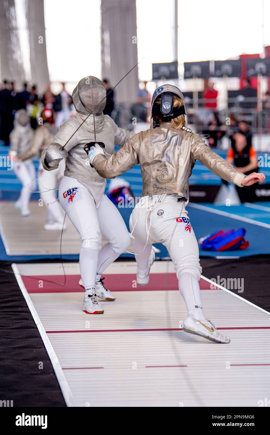 London, UK. 15th Apr, 2023. The Semi Finals and Finals of the British ...