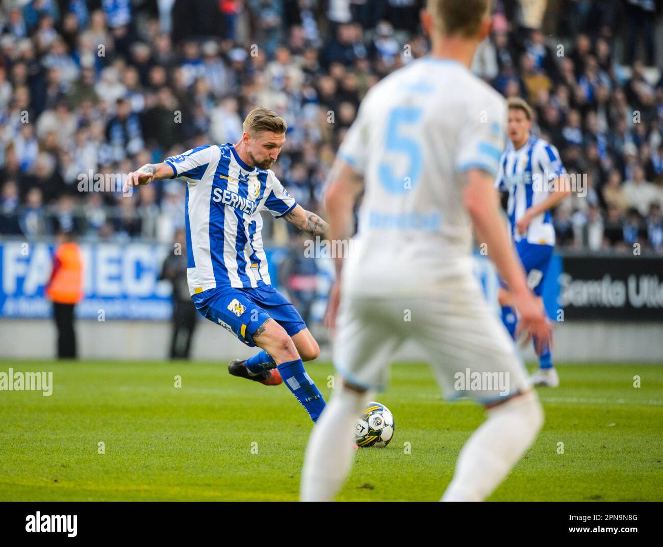 Gothenburg, Sweden. 17th Apr, 2023. Sebastian Eriksson of IFK Göteborg ...