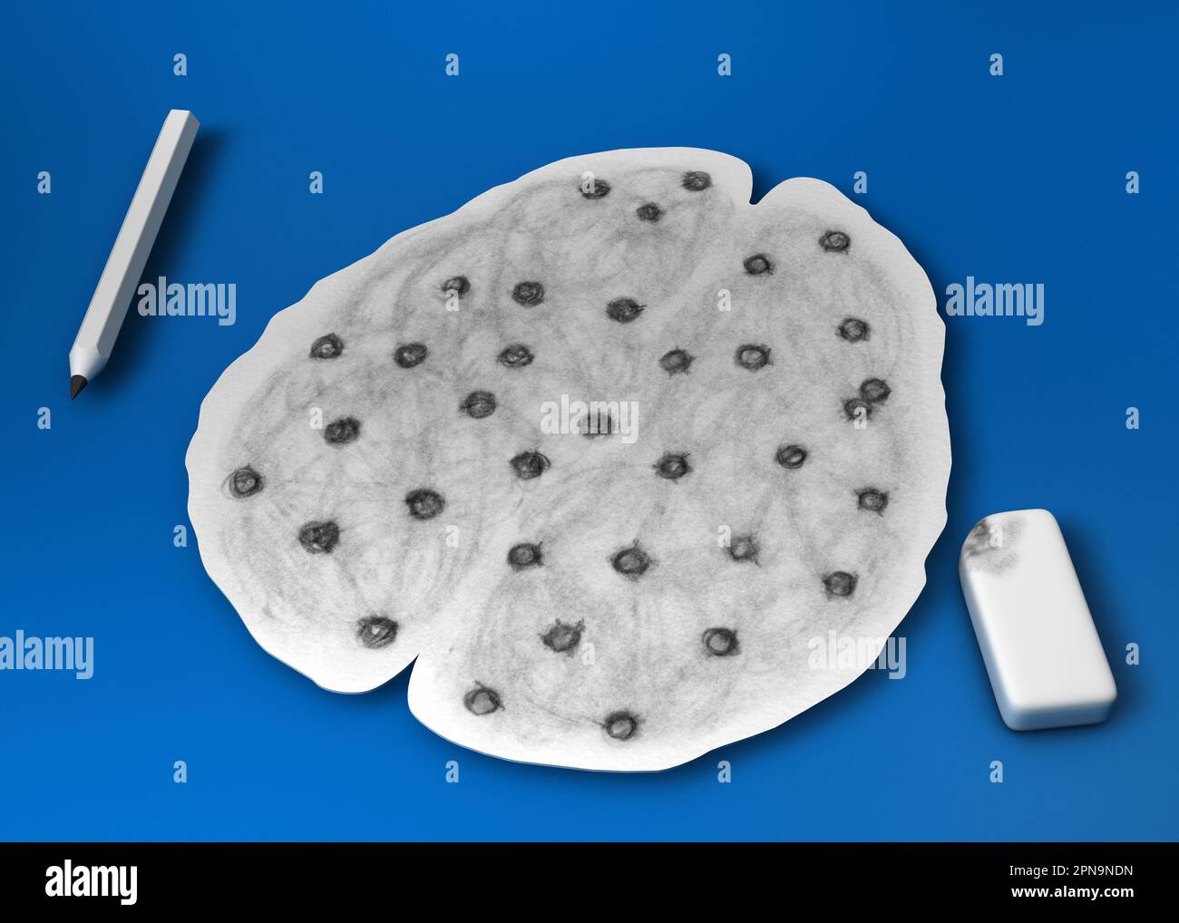 Unhealthy brain hi-res stock photography and images - Alamy