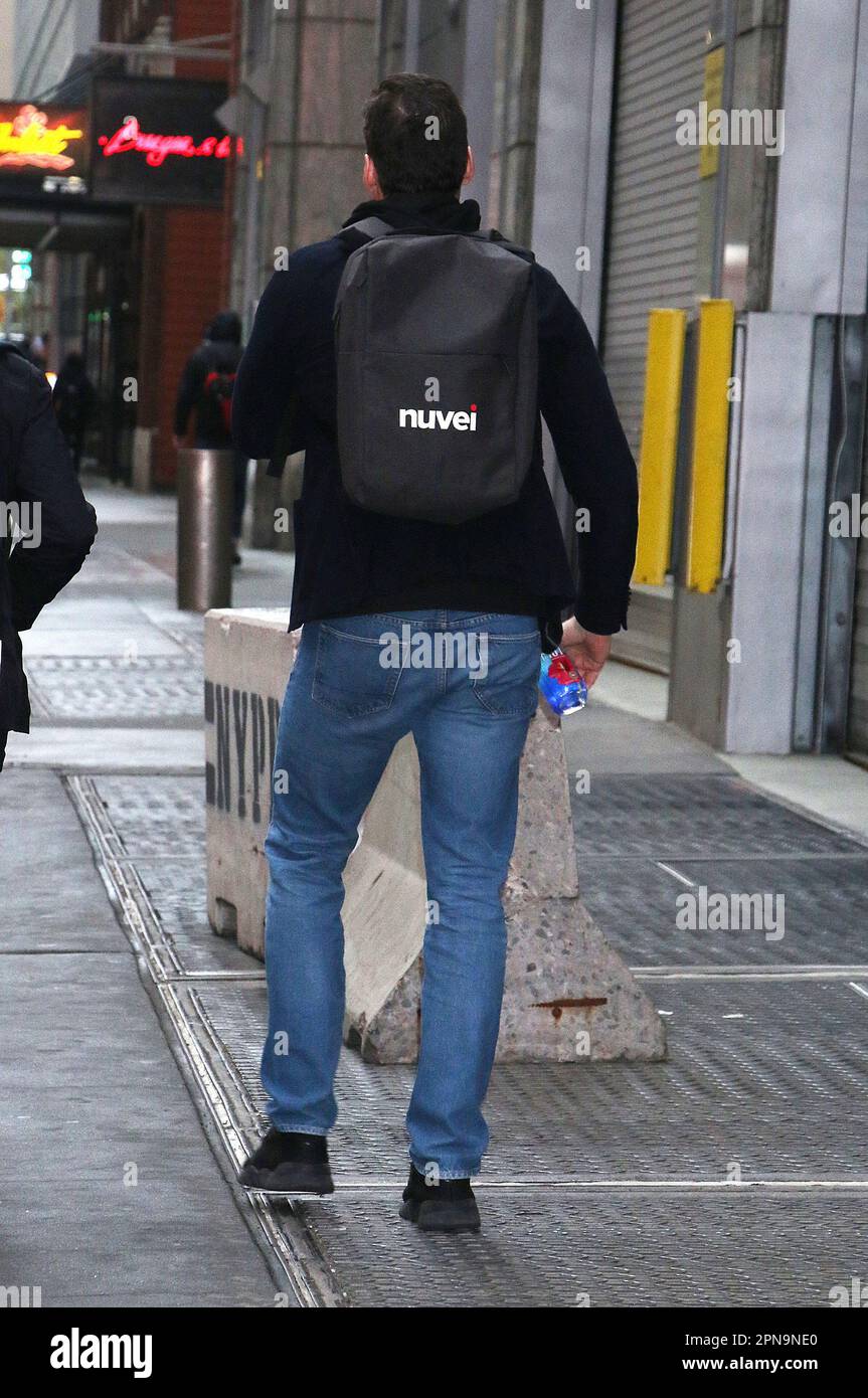 New York, NY, USA. 17th Apr, 2023. Ryan Reynolds and Nuvei CEO Philip ...