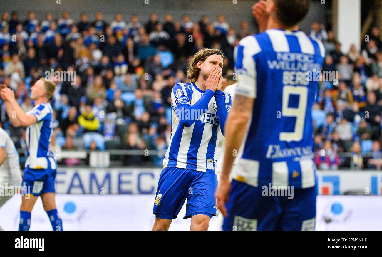 Gothenburg, Sweden. 17th Apr, 2023. Gustaf Norlin of IFK Göteborg ...