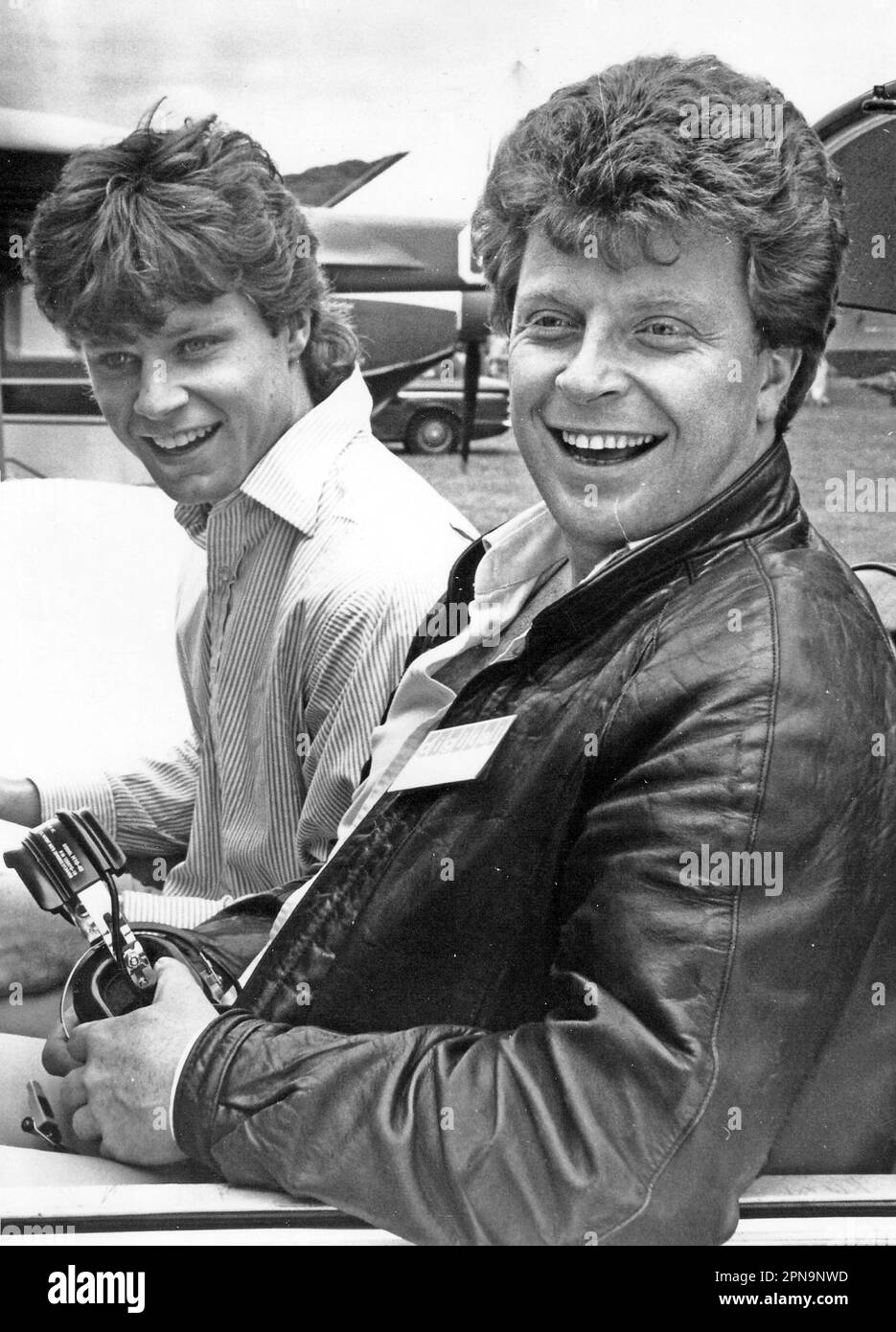 NICK SNOOK (RIGHT) AND BROTHER SIMON WINNERS OF THE 1985 SCHNEIDER ...