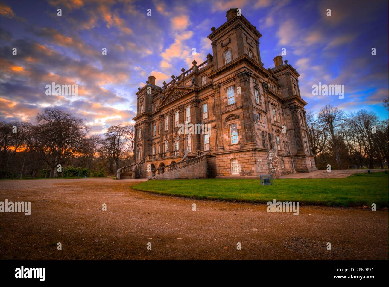 Georgian mansion scotland hi-res stock photography and images - Alamy