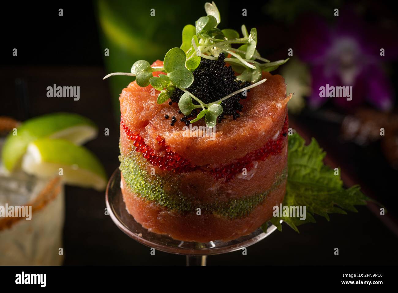 The variety of Japanese food on display is a feast for both the eyes ...