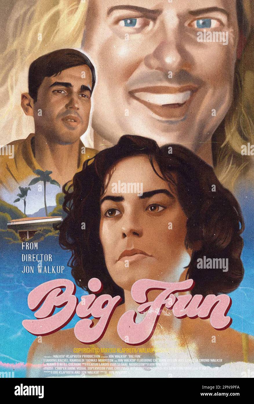 BIG FUN, poster, from top: Thomas Morrison, Jon Walkup, Rachel Rambaldi ...