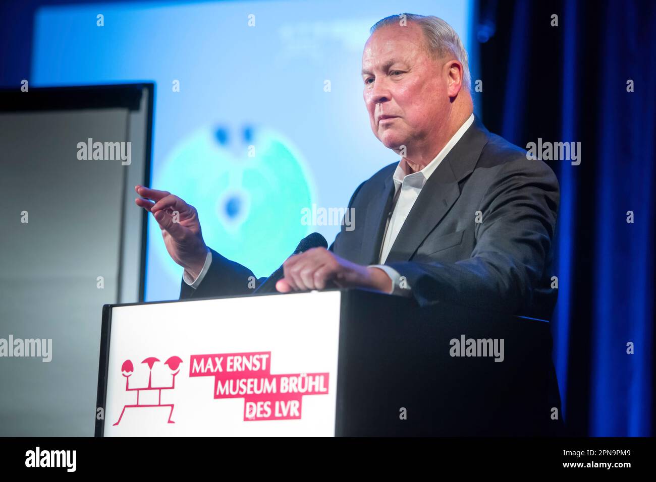 Opening of the exhibition by Robert Wilson "The hat makes the man" at ...