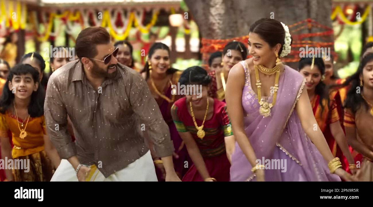 KISI KA BHAI KISI KI JAAN, from left: Salman Khan, Pooja Hegde, 2023 ...