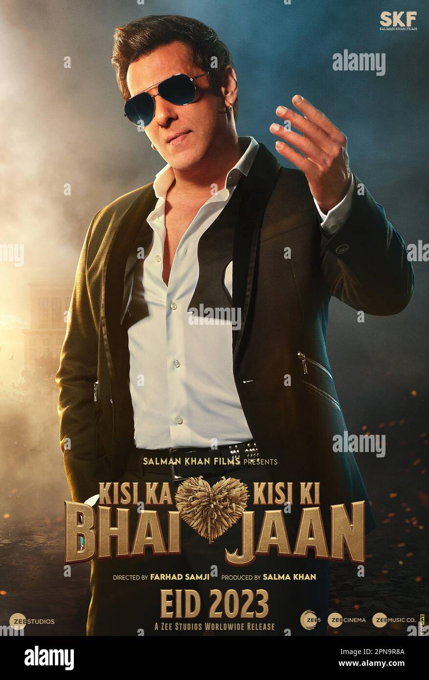 KISI KA BHAI KISI KI JAAN, poster, Salman Khan, 2023. © Zee Studios ...