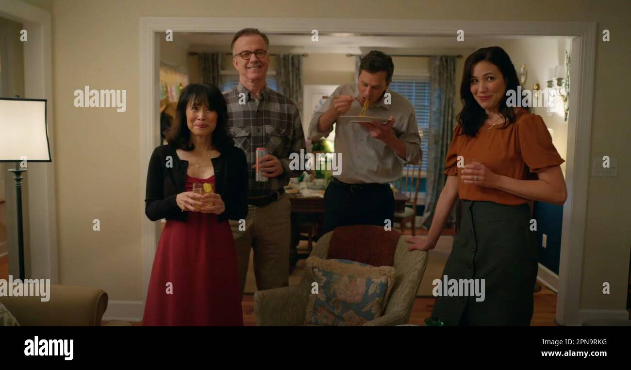 ONE TRUE LOVES, from left: Lauren Tom, Michael O'Keefe, Tom Everett ...