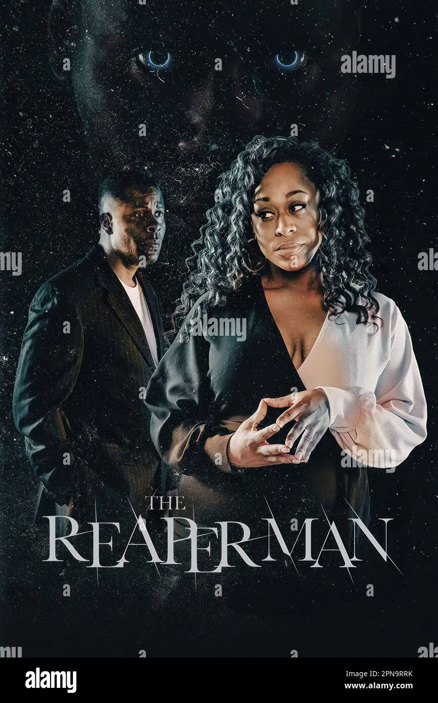 THE REAPER MAN, poster, top: Kenon Walker, bottom from left: Kenon Walker, Jessica Jai Johnson ...