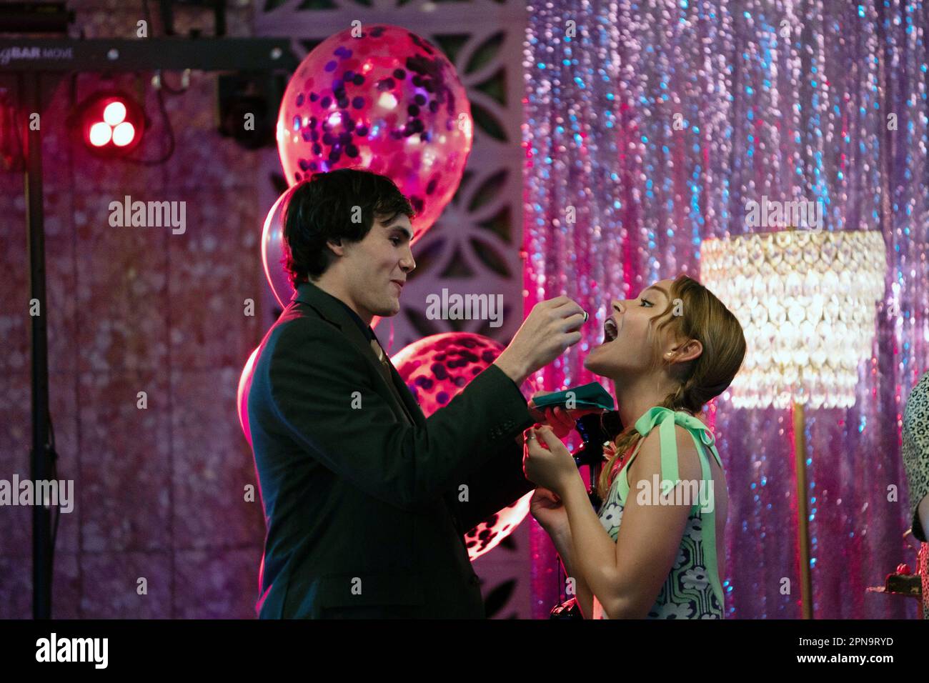 SOMEWHERE IN QUEENS, from left: Jacob Ward, Sadie Stanley, 2022. ph ...