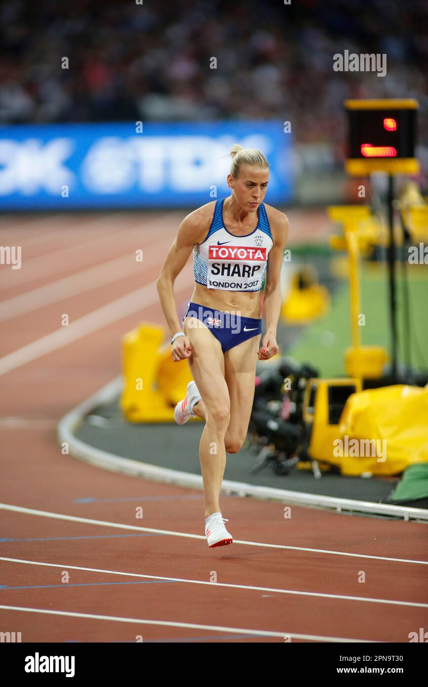 Lynsey Sharp participating in the London 2017 World Athletics Championships Stock Photo - Alamy
