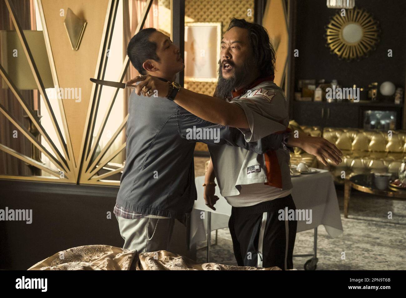BEEF, from left: Steven Yeun, David Choe, 'Just Not All at the Same ...