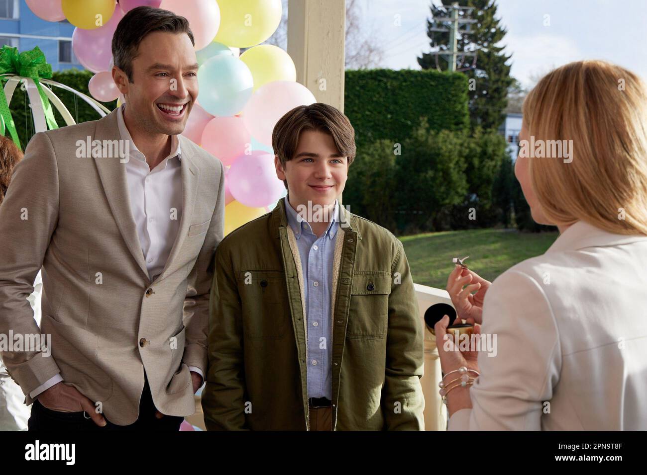 THE BLESSING BRACELET, from left: Carlo Marks, Nathan Parrott, Amanda ...