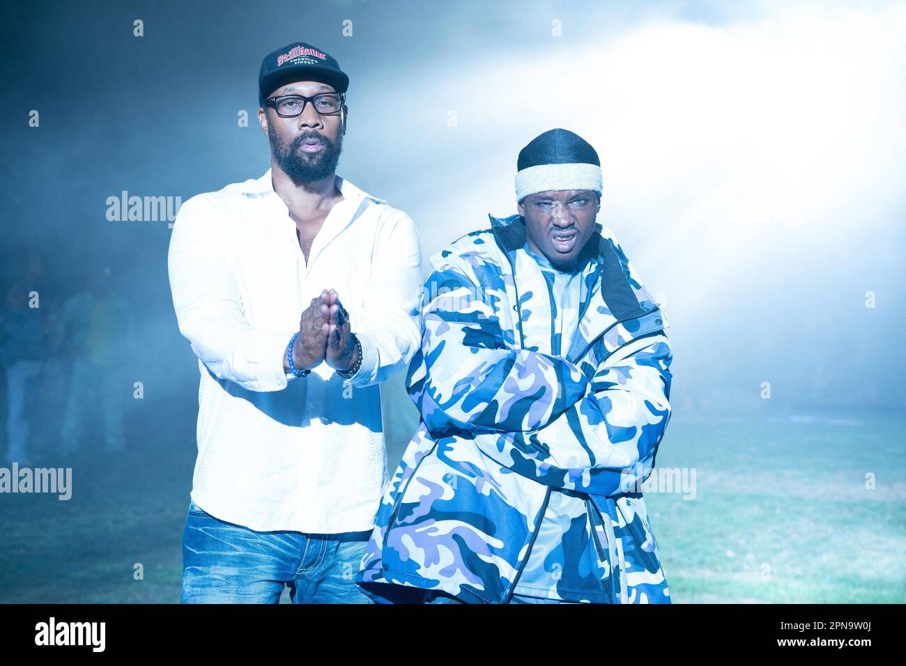 WU-TANG: AN AMERICAN SAGA, from left: director RZA, Ashton Sanders as ...