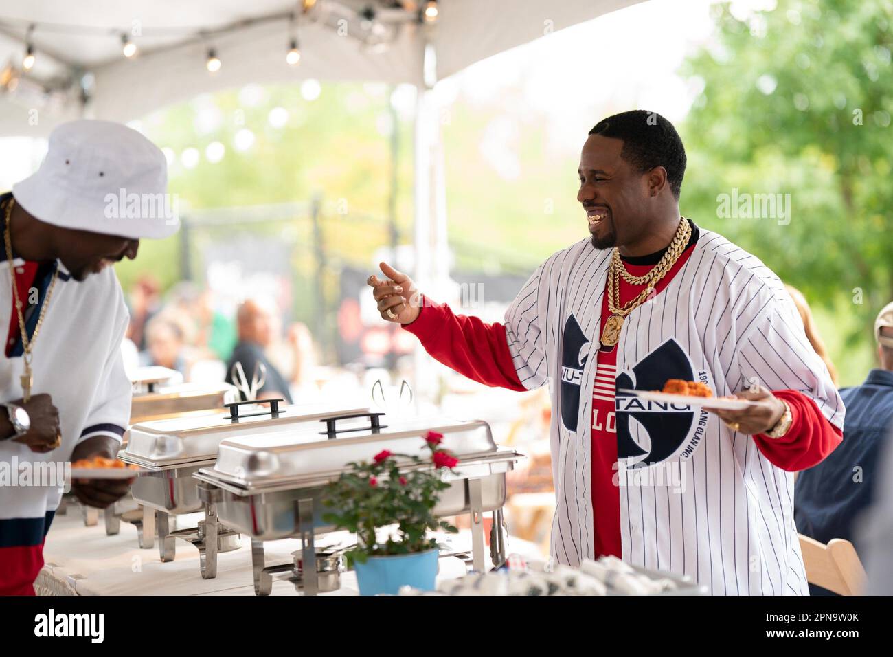 WU-TANG: AN AMERICAN SAGA, from left: Uyoata Udi as Inspectah Deck ...