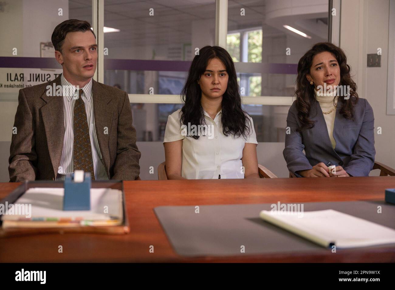 YELLOWJACKETS, from left: Thomas Nicholson, Courtney Eaton, Tanya Jade, Friends, Romans ...