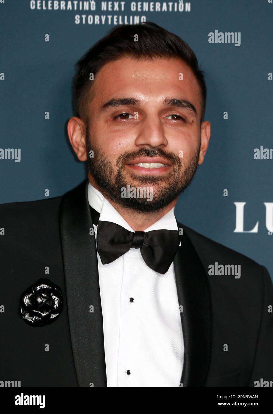 Erfan Saadati attends the BFI London Film Festival Luminous Gala at The ...