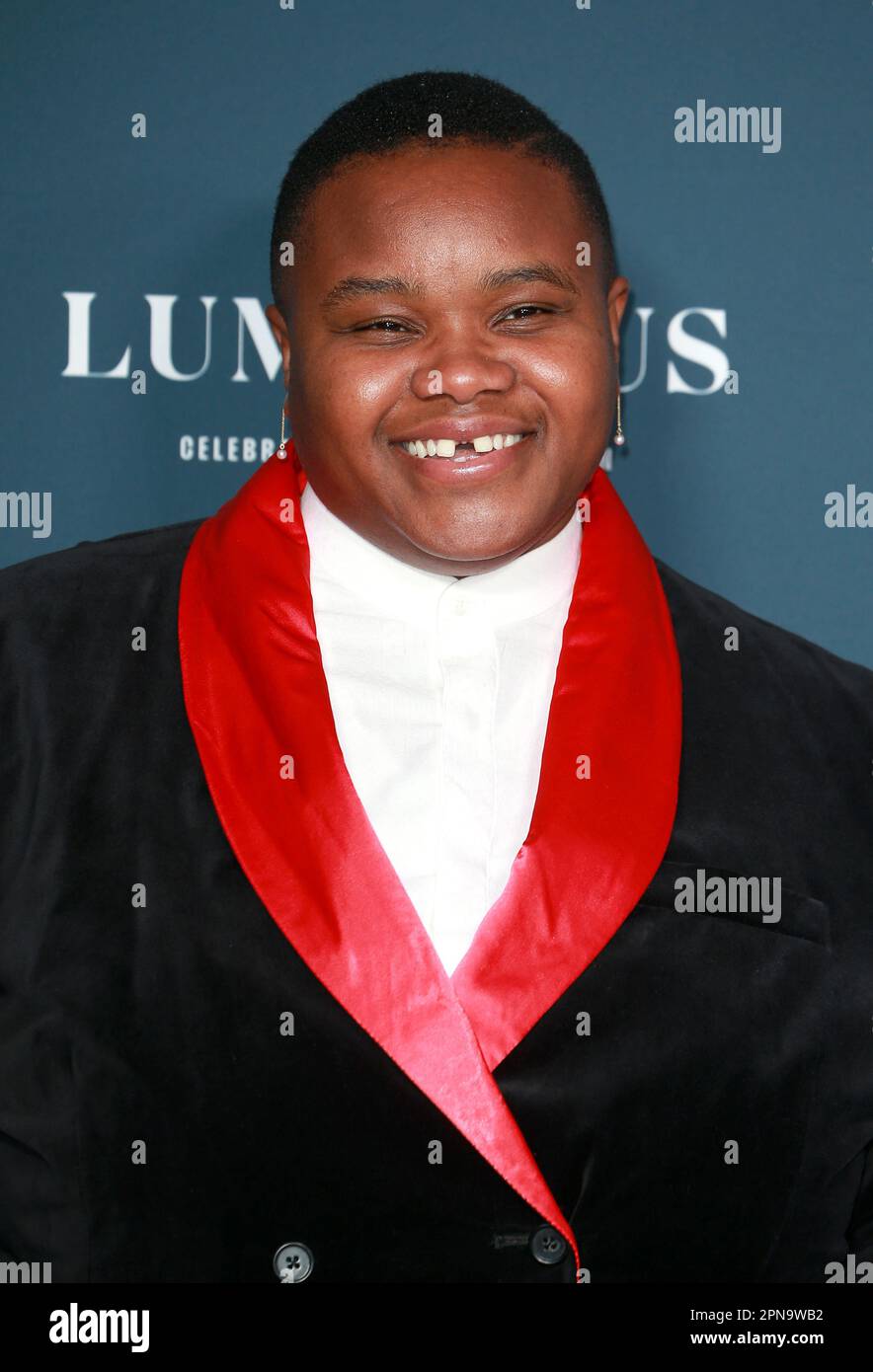 Joy Gharoro-Akpojotor attends the BFI London Film Festival Luminous ...