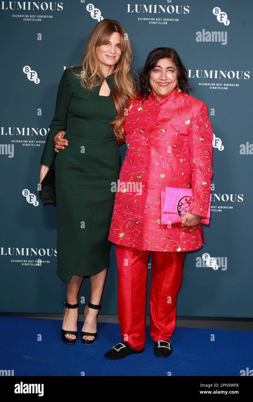 Jemima Goldsmith and Gurinder Chadha attend the BFI London Film ...